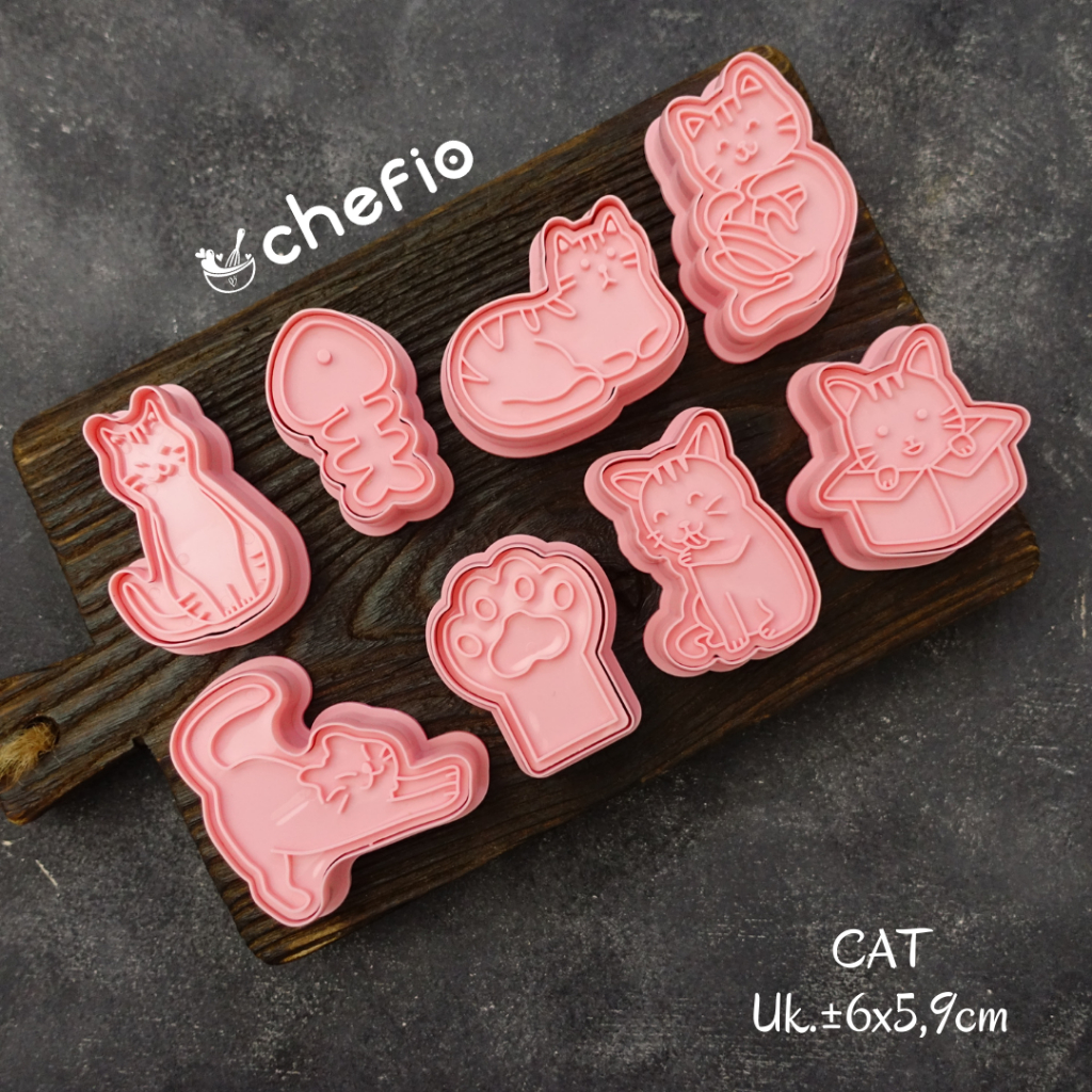 Jual Chefio Cetakan Cookies / Cetakan Kue Kering / Cookie Cutter ...