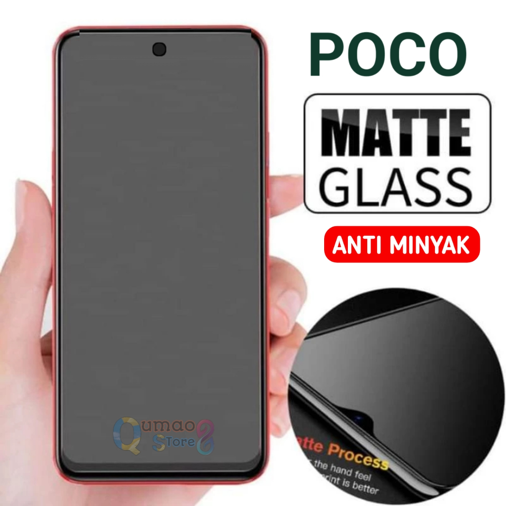 Jual Matte Glass Full Layar Xiaomi Poco F5 F5 Pro F5 GT F4 F4 5G GT F3 F3 GT F2 F2 Pro F1 C55 ...