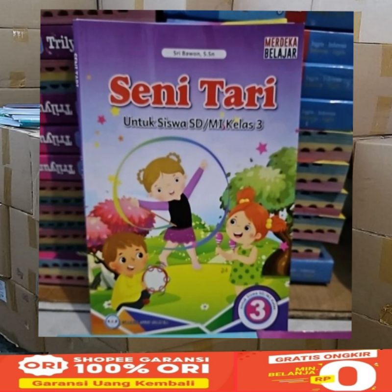 Jual Buku Siswa Seni Tari Kelas 1, 2, 3, 4, 5, 6 SD / MI Kurikulum Merdeka Penerbit PT Global ...