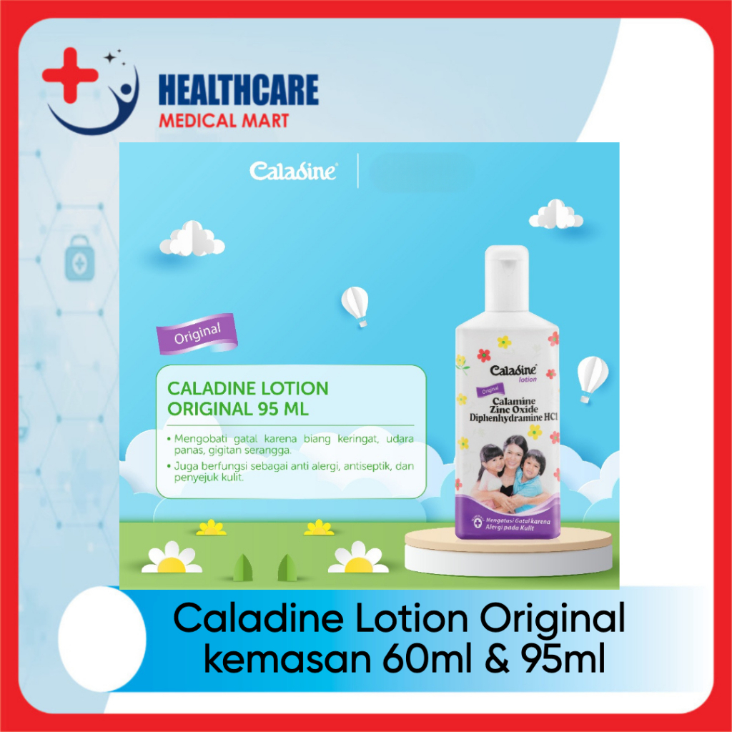 Jual Caladine Lotion Original kemasan 60ml, 95ml | Shopee Indonesia
