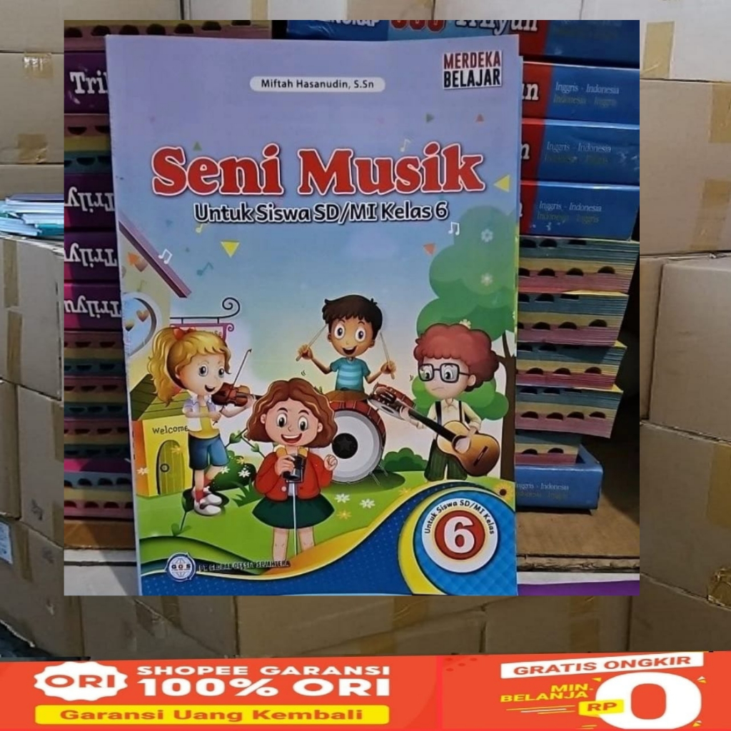 Jual Buku Siswa Seni Musik Kelas 1, 2, 3, 4, 5, 6 - SENI MUSIK - GLOBAL OFSET SEJAHTERA ...