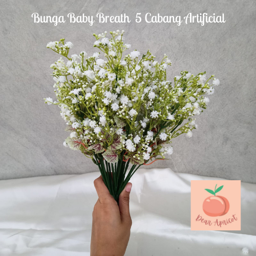Jual BUNGA BABY BREATH PUTIH 5 CABANG SUPER PREMIUM ARTIFICIAL FLOWER ...