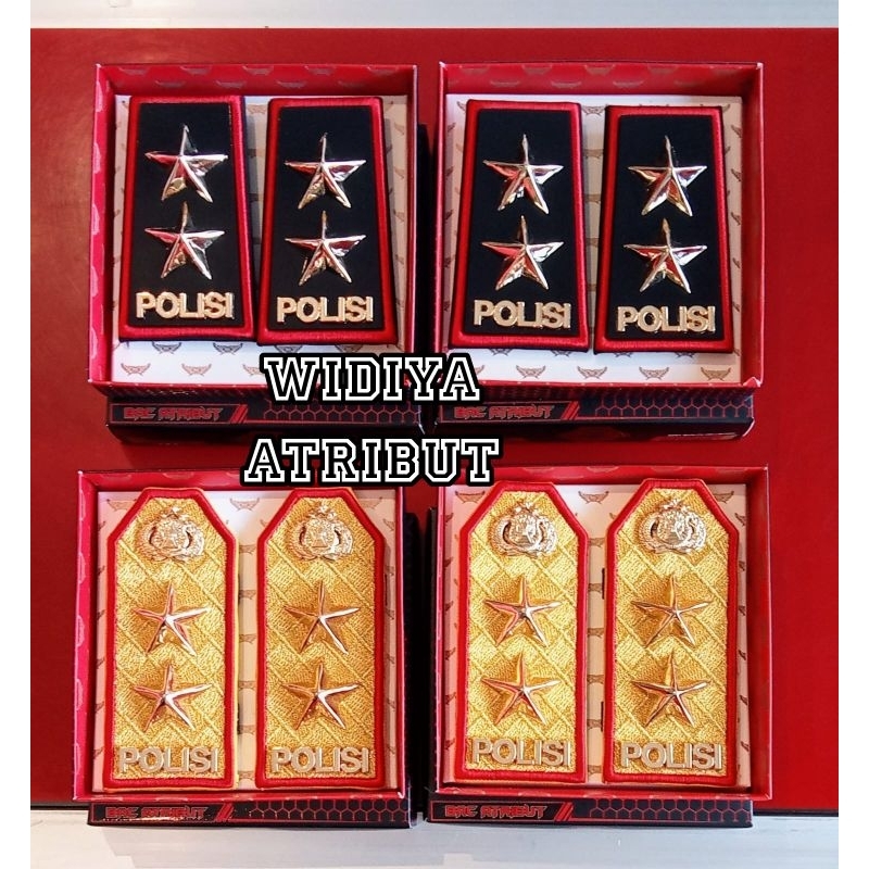 Jual Pangkat PDH PDU Polisi Polri IRJEN POL TERBARU | Shopee Indonesia