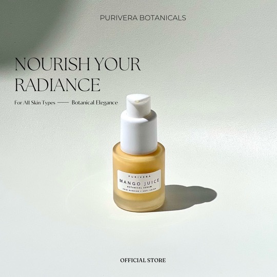 Jual Mango Juice Serum - PURIVERA BOTANICALS - (Ceramide, Bakuchiol ...
