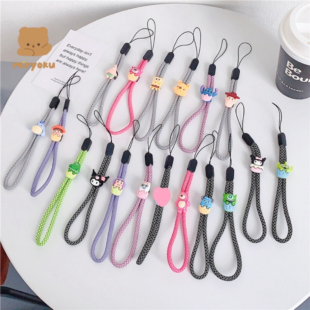 Jual Tali Gantungan Hp Karakter Lucu Phone Strap Tali Gantungan Pendek ...