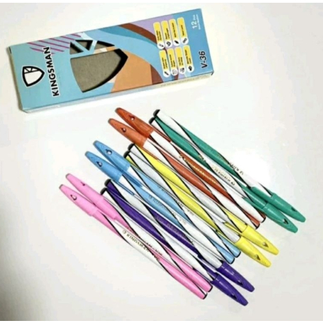 Jual 1 Kotak / 12 Pcs Pena Kingsman V 36 ( Lusin ) | Shopee Indonesia