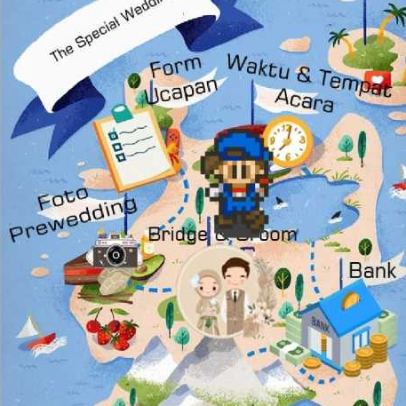 Jual Undangan Digital Website Web Pernikahan Game Interaktif [ Tema ...