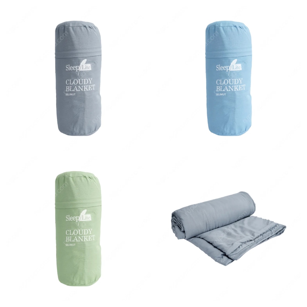 Jual AZKO Sleeplite CLOUDY BLANKET 150x200 Cm Selimut Microfiber Cloudy ...