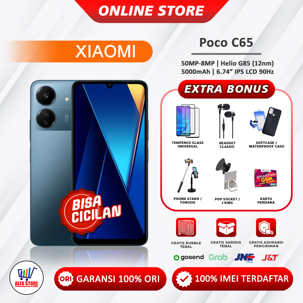 Jual Xiaomi poco c71 ram 4/128gb poco c65 pocophone c65 [POCO C65] ram upto 16Gb prosesor helio ...
