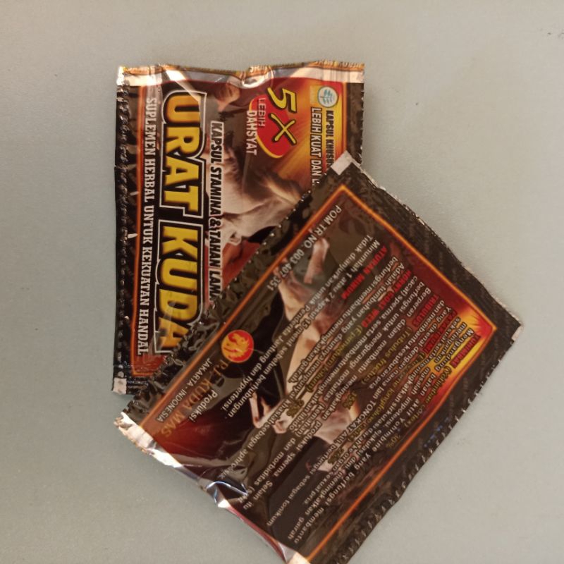 Jual KAPSUL URAT KUDA 5X OBAT KUAT OBAT TAHAN LAMA MENGATASI EJAKULASI DINI (1 SACHET) | Shopee ...