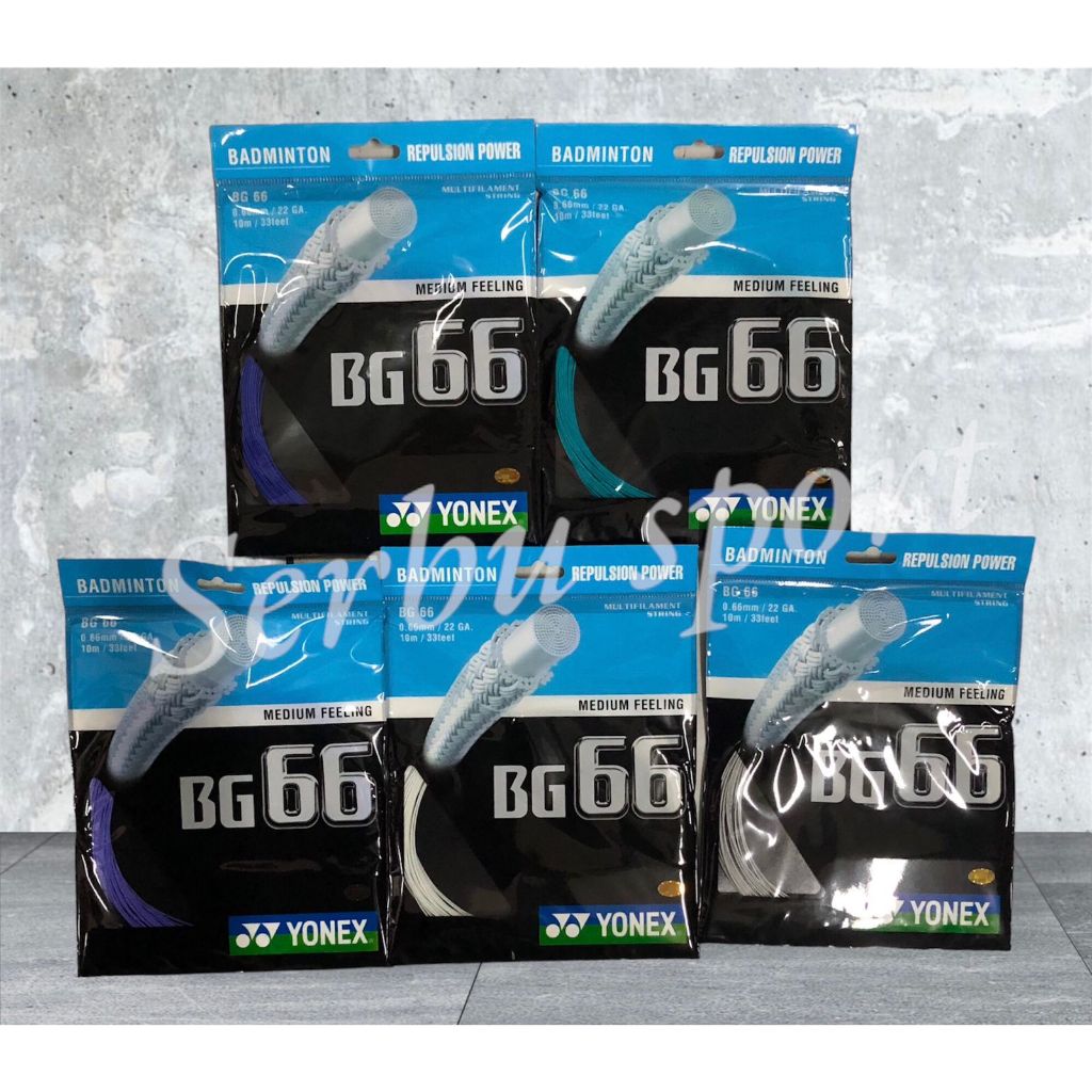 Jual SENAR BADMINTON YONEX BG 66 ORIGINAL 100% | Shopee Indonesia