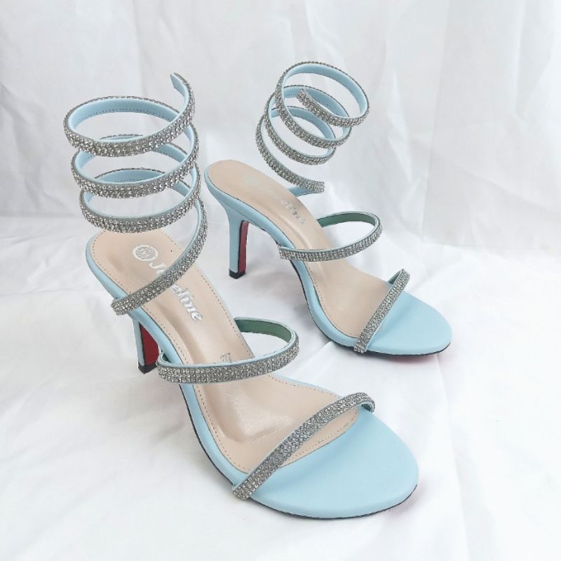 Jual Javeline KINSELLA Heels Lilit 8cm // High Heels // Hak Tinggi ...