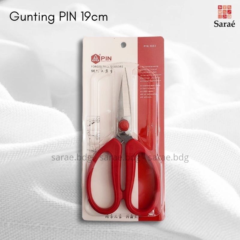 Jual Gunting PIN 19cm/Gunting Serbaguna/Gunting Kodok | Shopee Indonesia