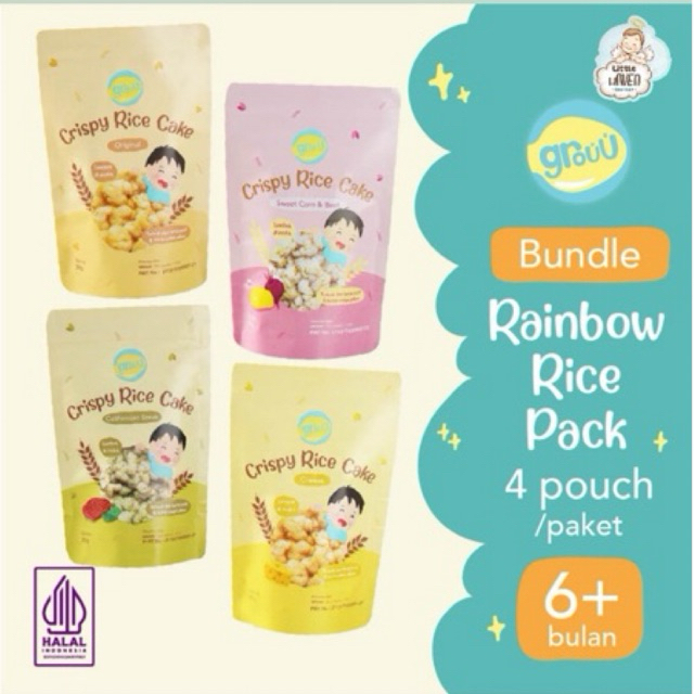 Jual GROUU CRISPY RICE CAKE | Shopee Indonesia