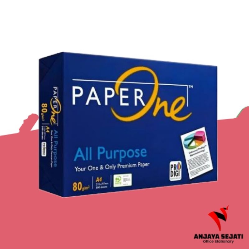 Jual Kertas HVS Paper One 80Gr/85Gr A4 | Shopee Indonesia