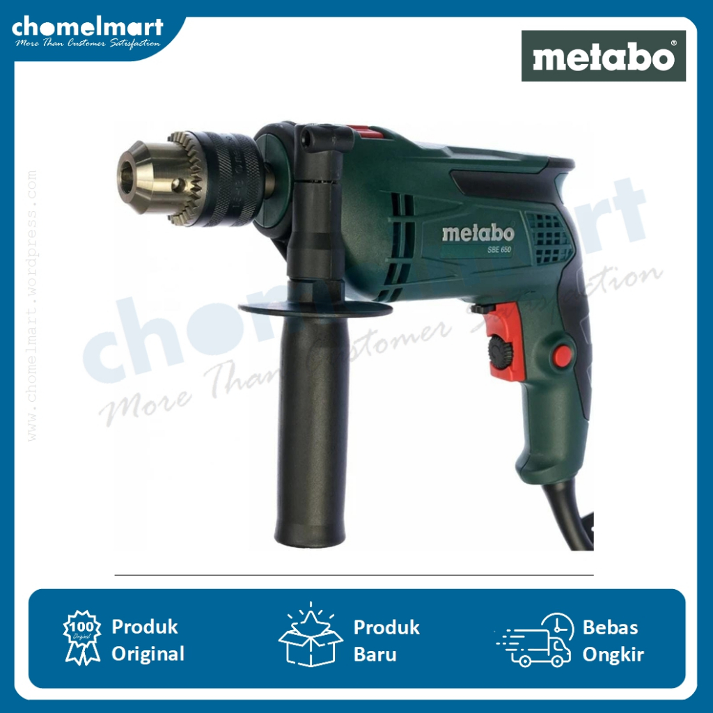 Jual Metabo Set Bor Listrik 13 Mm Sbe650 10399327 | Shopee Indonesia