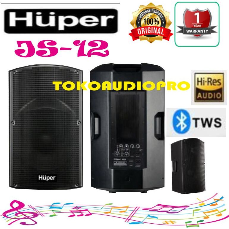 Jual Speaker Huper JS12 15-Inch Speaker aktif Huper Js-12 original | Shopee Indonesia
