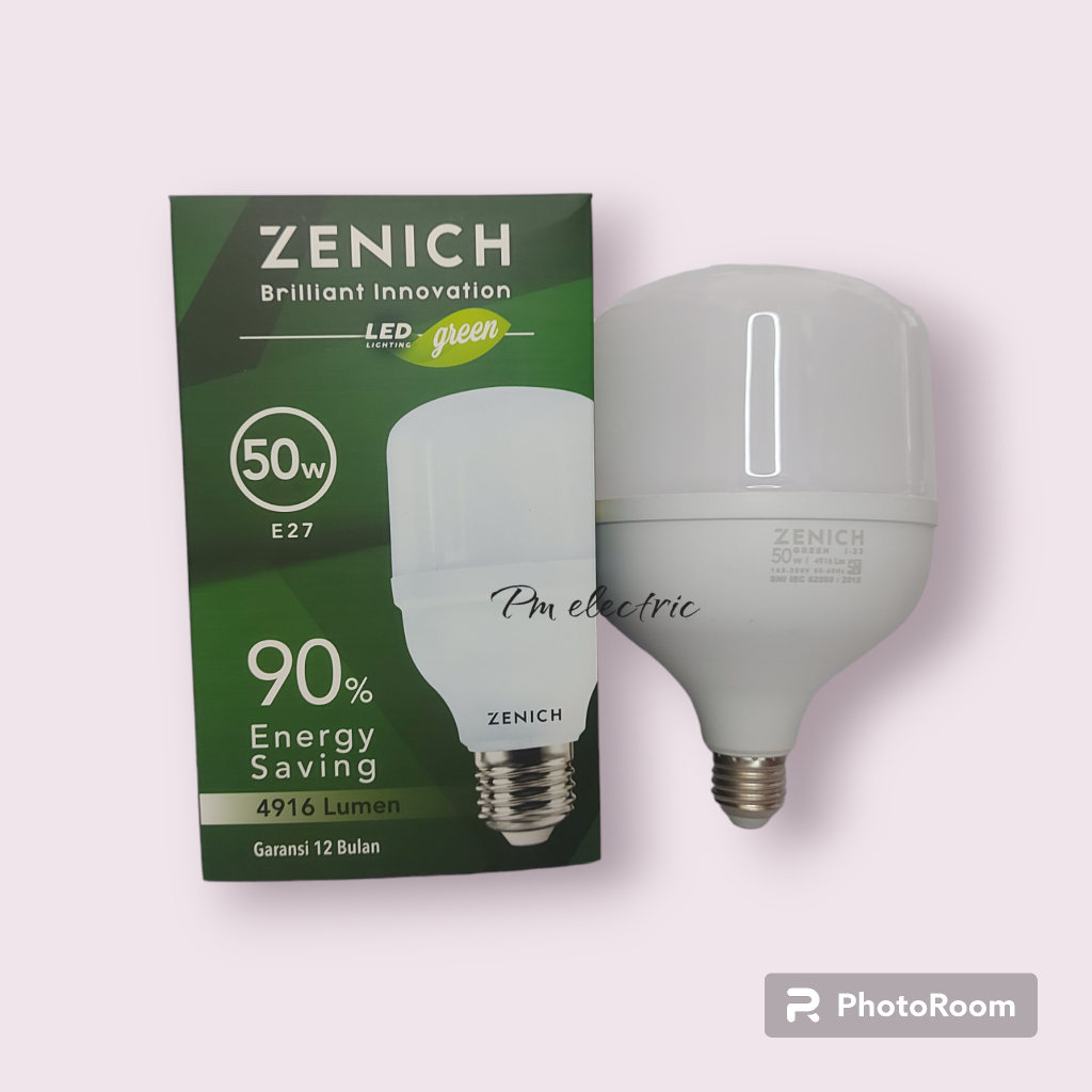 Jual LAMPU LED ZENICH 50 WATT GARANSI 1 TAHUN | Shopee Indonesia