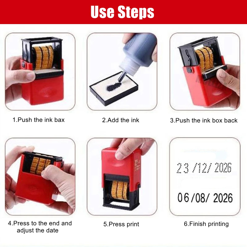 Jual Stempel Tanggal Custom Otomatis | Dater Date Stamp | Stempel ...
