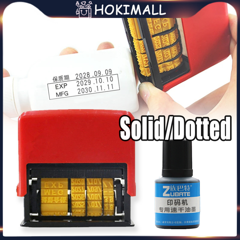 Jual Stempel Tanggal Custom Otomatis Dengan EXP Stempel Tanggal ...