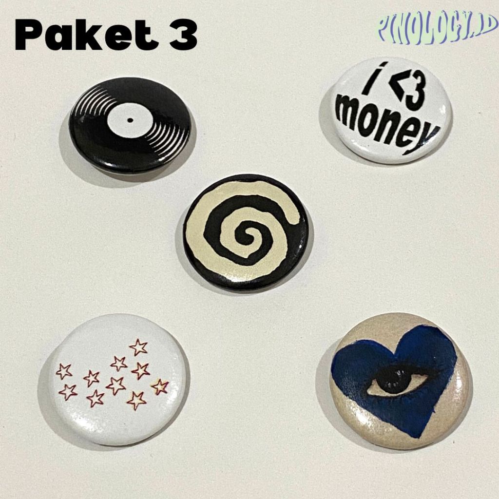 Jual Pin Tas Aksesoris Murah Pin Paket 2cm Termurah dan Paket Hemat ...