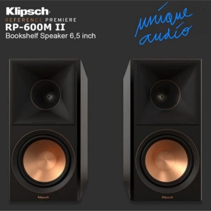 Jual Klipsch RP-600M ii/ RP600M ii bookshelf pasif speaker | Shopee ...