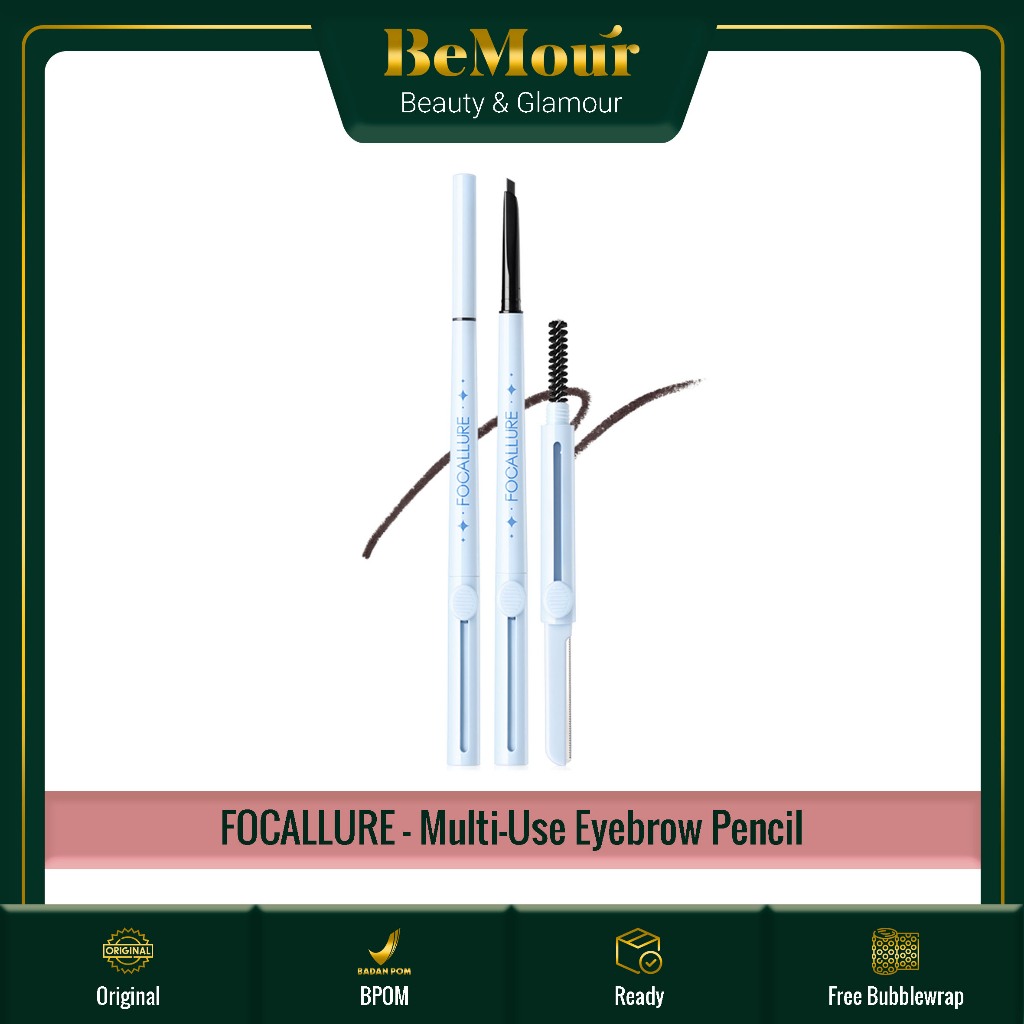 Jual FOCALLURE - MULTI-USE EYEBROW PENCIL ( FA-E30 ) - Pensil Alis 3-in ...