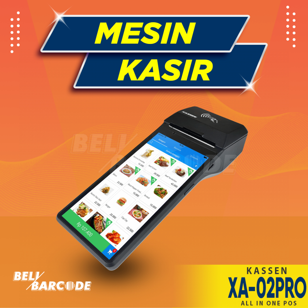 Jual KASSEN XA02 PRO 4G MESIN KASIR ANDROID MOBILE LAYAR 6 INCH PORTABLE | Shopee Indonesia