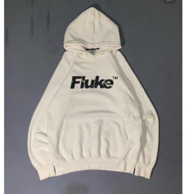Jual hoodie fluke white | Shopee Indonesia