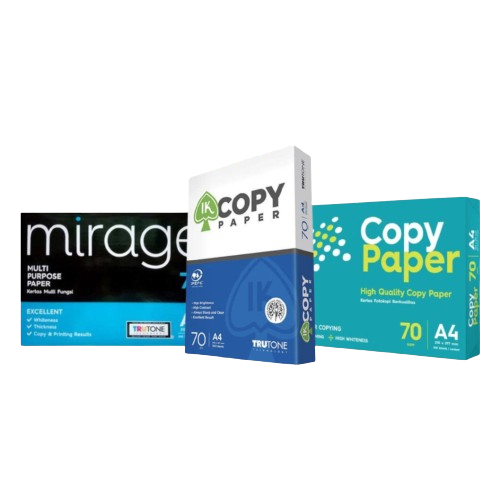 Jual Kertas HVS A4 Copy Paper Blue 75g dan IK Copy Paper 70g Per 1 Dus ...