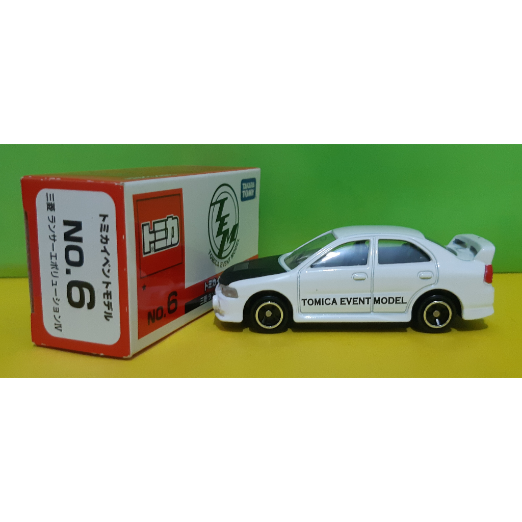 Jual Tomica Event Model 6 MITSUBISHI LANCER EVOLUTION IV | Shopee Indonesia