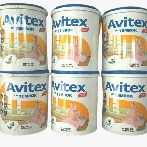 Jual Cat Tembok Avitex Interior Ready Mix - 1 Kg | Shopee Indonesia