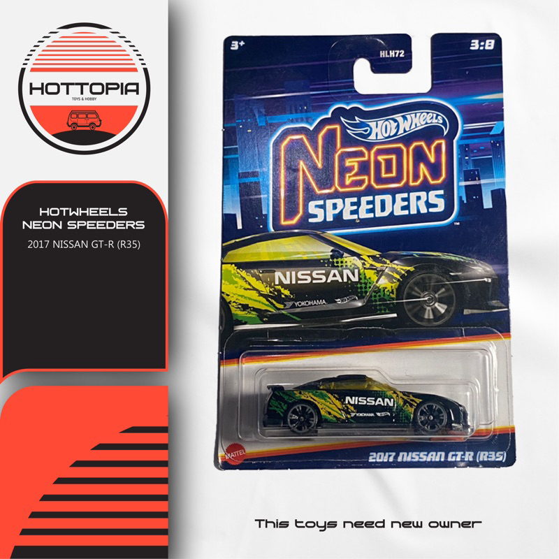 Jual HotWheels Neon Speeders Nissan GTR R35 | Shopee Indonesia