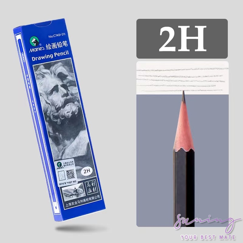 Jual Maries Charcoal Pencil Sketch Pensil Sketsa arang seni rupa ...