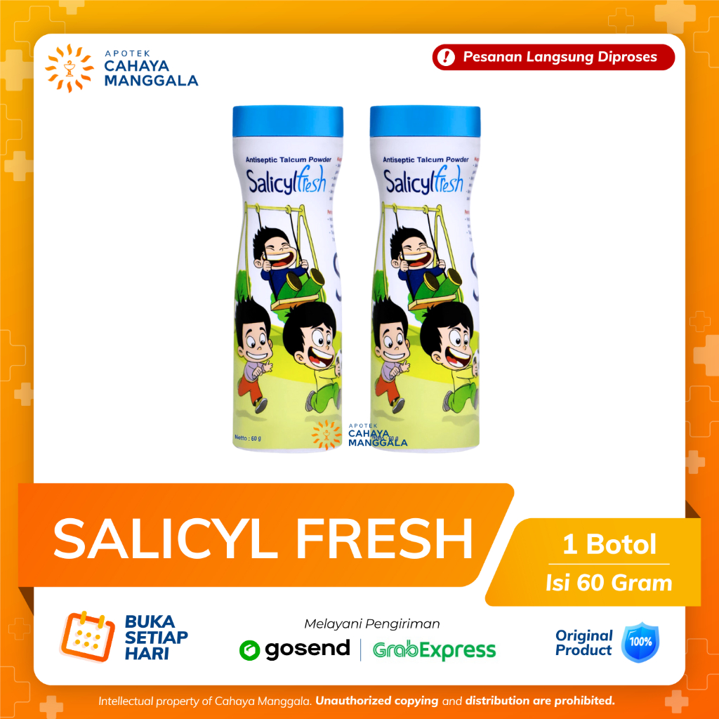 Jual BEDAK SALICYL KF FRESH BOTOL 60 GR | Shopee Indonesia