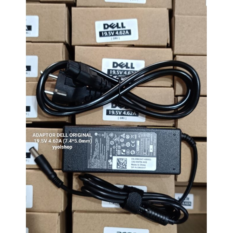 Jual ADAPTOR DELL LATITUDE / VOSTRO 19.5V 4.62A (DC. 7.4*5.0mm ...