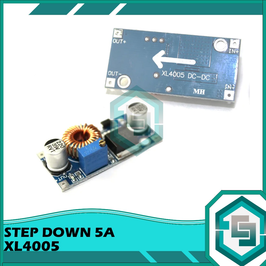 Jual POWER SUPPLY MODULE XL4005 DC STEP DOWN ADJUSTABLE LITHIUM ...