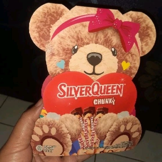 Jual Silver Queen Beruang Valentine Chocolate Bear Blackpink Photocard ...