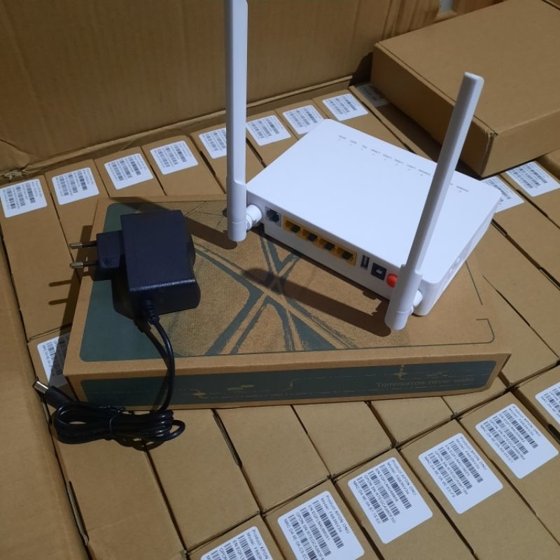 Jual ONT ONU MODEM XPON GM220-S GM220 BISA EPON DAN GPON WIFI WIRELESS | Shopee Indonesia