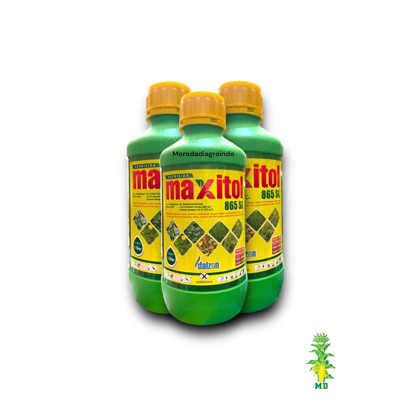 Jual Herbisida sistemik MAXITOL 865SL 1 Liter. mengendalikan gulma ...