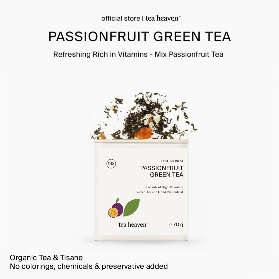Jual Tea Heaven Passionfruit Green Tea 70gr | Shopee Indonesia