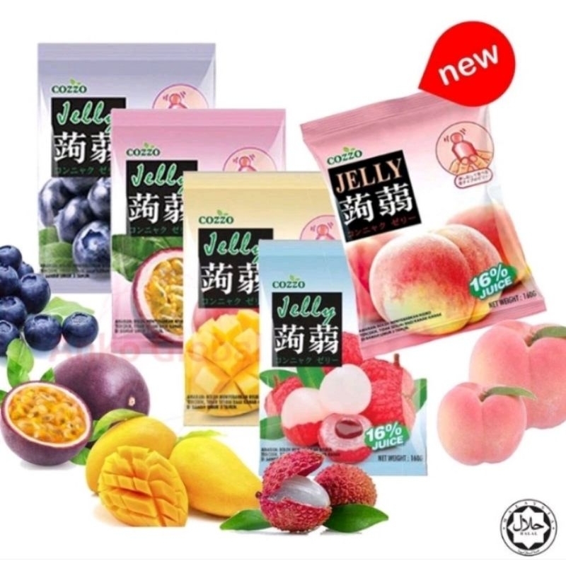 Jual Cozzo Jelly Fruit Cozzo Konyaku Jeli Cozzo rasa buah Cozzo Mangga jelly mango Cozzo ...