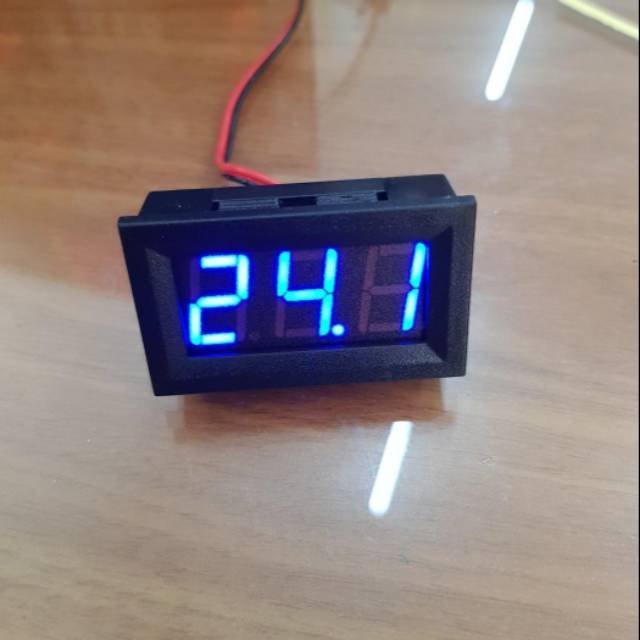 Jual Voltmeter Digital Volt Meter 0,56 ” DC 4,5-30V 2 Kabel Panel Meter ...