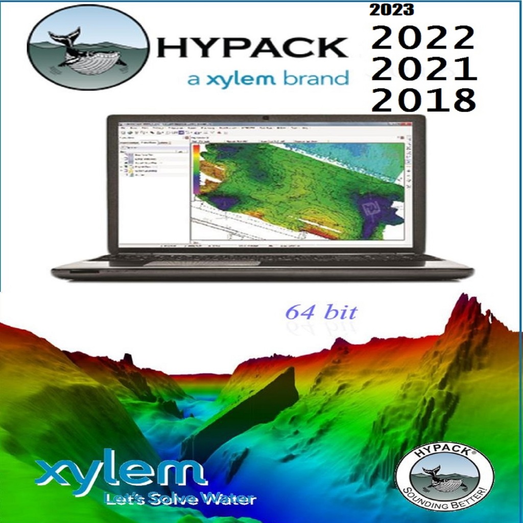 Jual HYPACK 2022 2021 v21.3 x64 Alat penelitian desain pengumulan Data ...