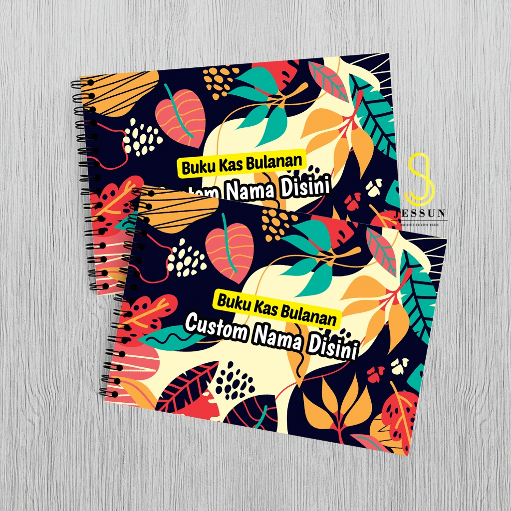 Jual 𝗕𝗨𝗞𝗨 𝗞𝗔𝗦 𝗕𝗨𝗟𝗔𝗡𝗔𝗡 A5 CUSTOM NAMA Landscape Iuran Tagihan Kas Kelas ...