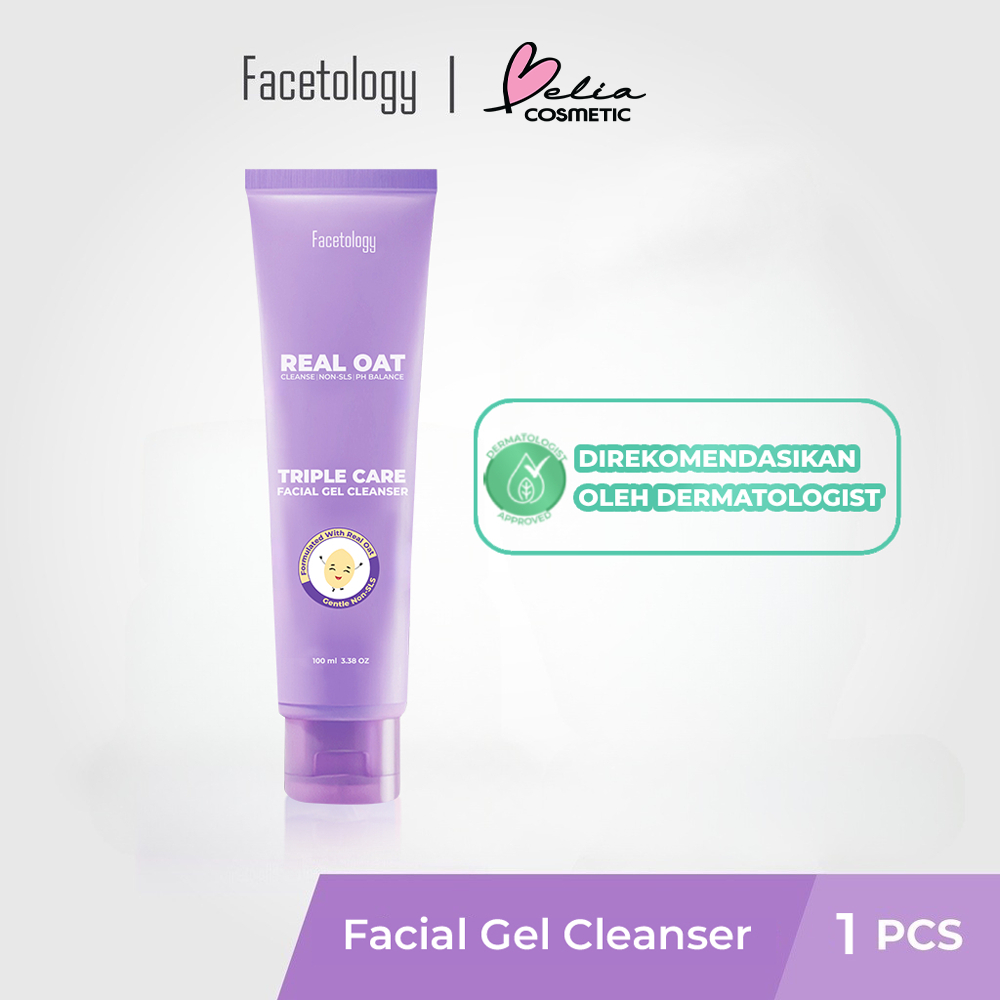 Jual BELIA FACETOLOGY Skincare series | Triple Care Sunscreen Hybrid Technology SPF 40 PA ...