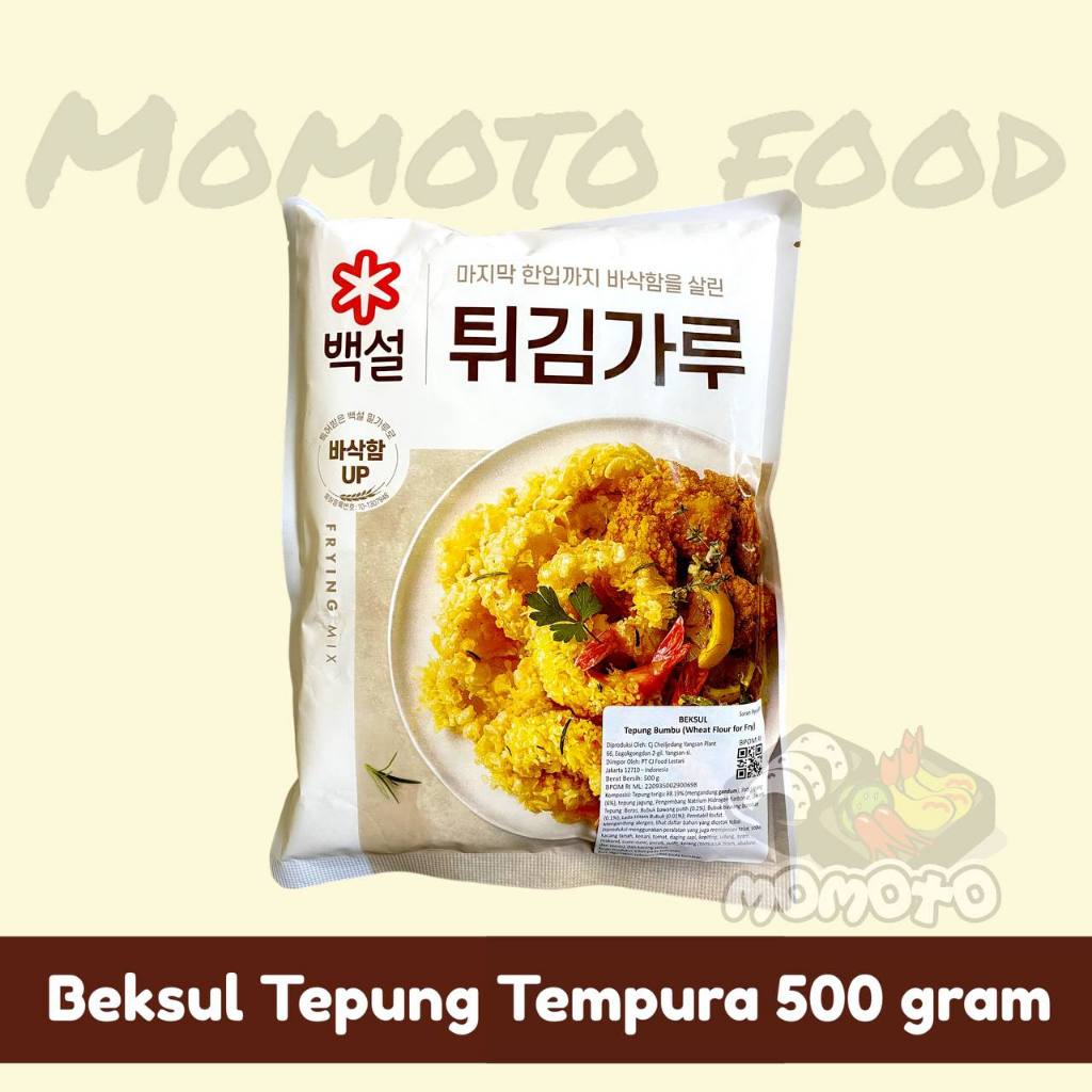 Jual Beksul Tepung Tempura Korea 500 gram Frying Mix Tepung Bumbu ...