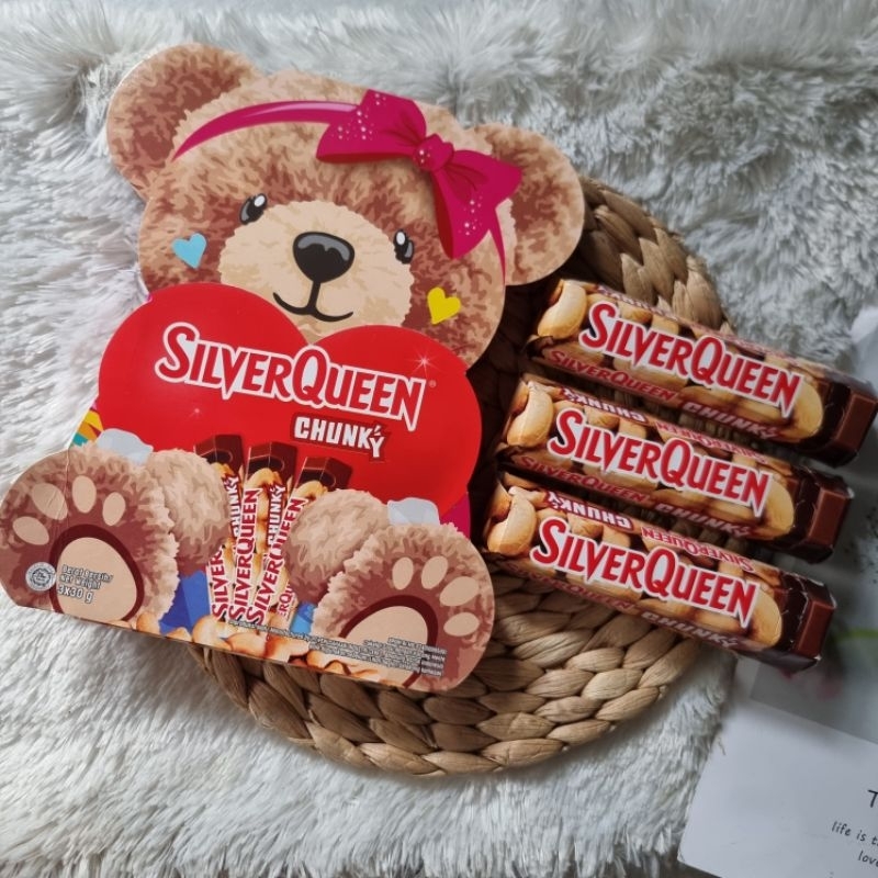 Jual Silverqueen Love Bucket Bunga Chocolate 3x30g dan Promo Valentine ...