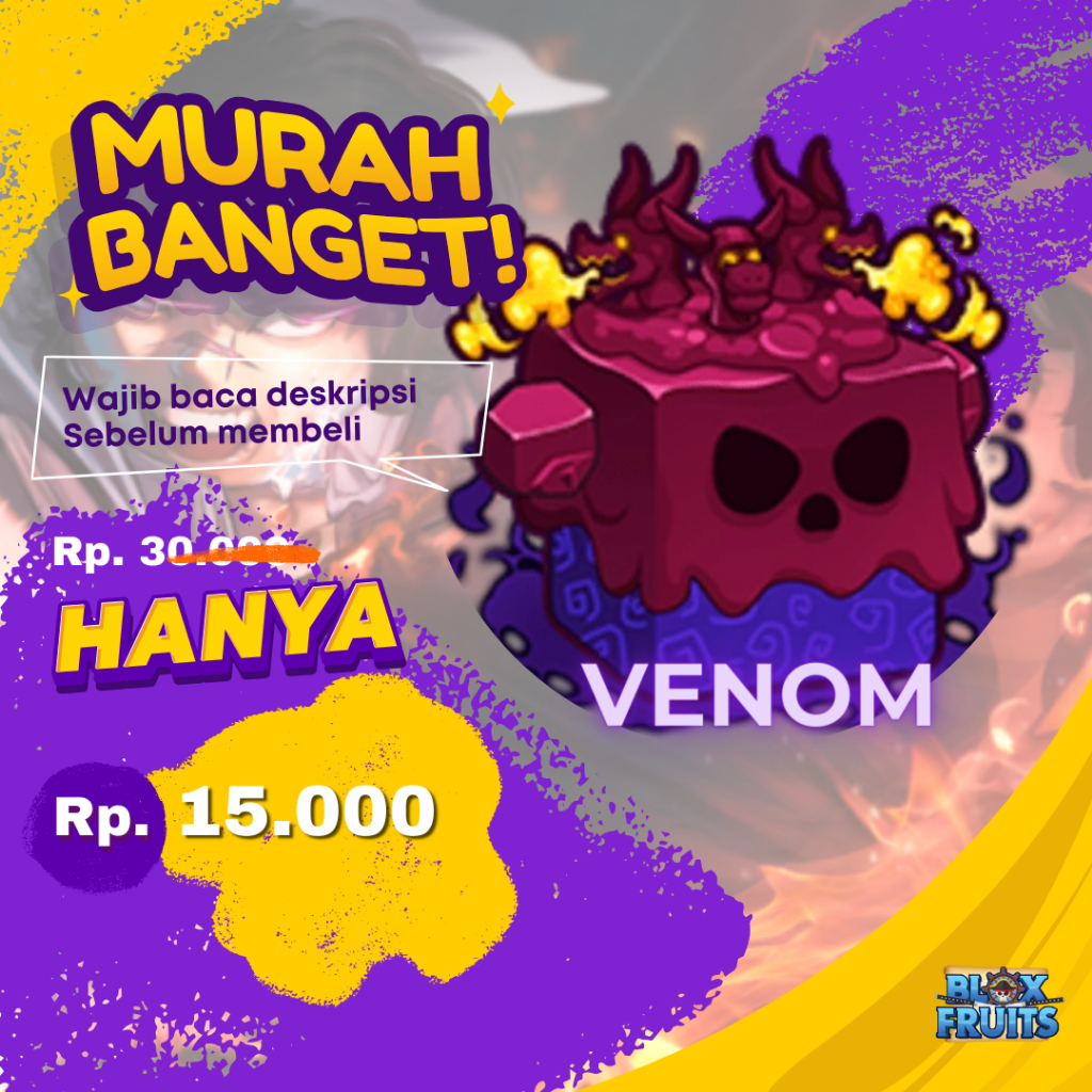 Jual Venom Fruit | Venom Fruit | Shopee Indonesia