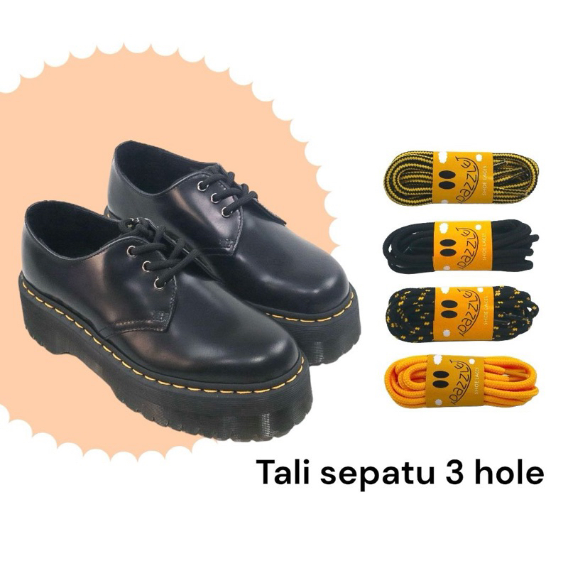 Jual Tali sepatu Dr Martens 3 hole - 1461 Laces tali docmart 3 lubang ...